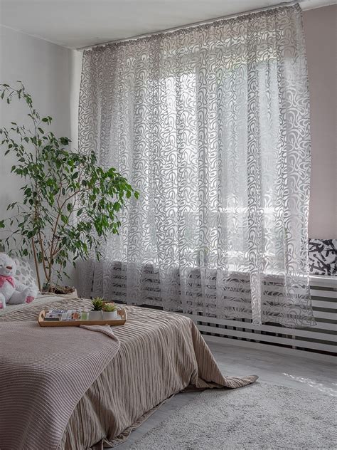 Тюль шторы в интерьере 82 фото