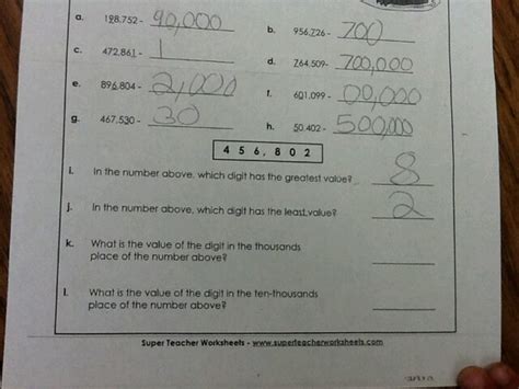 Place Value Greatest Value Math Mistakes