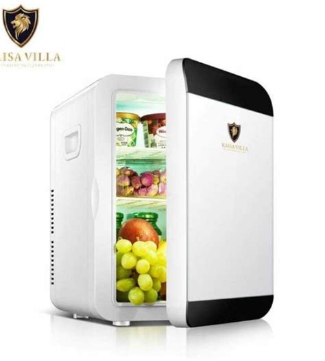 Kaisa Villa Jd 8003 Mini Kotse Refrigerator Double Use Refrigerator Para Sa Bahay 13l Shopee