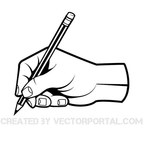 Free Pen Clipart Pictures Clipartix How To Draw Hands Hand Outline