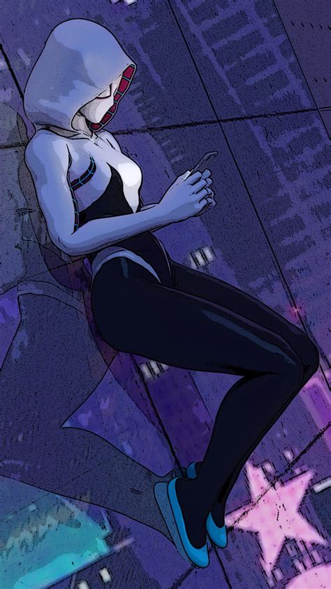 Wallpaper Id Comics Gwen Stacy Phone Wallpaper Spider Gwen X Free Download