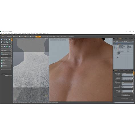 Male Reference Kit Render Scene