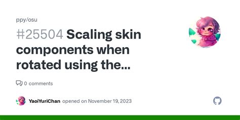 Scaling Skin Components When Rotated Using The Sidebars Causes Movement Instead Of Scaling