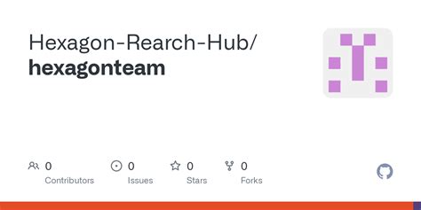 GitHub Hexagon Rearch Hub Hexagonteam