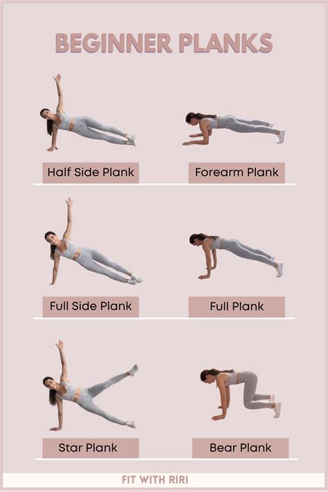 Beginner Planks Planks For Beginners Full Body Workout Fitness