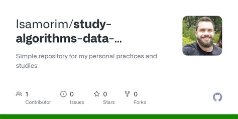 Github Lsamorimstudy Algorithms Data Structures Simple Repository