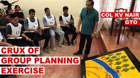 Group Planning Exercise Gpe Live Demo And Tips By Gto Col Kv Nair And Maj Gen Vps Bhakuni Youtube