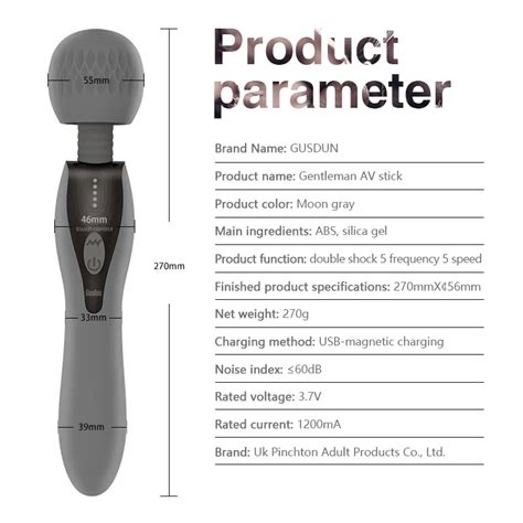 5 Kinds Of Frequency Control Powerful Vibrator Sex Machine Double Motor