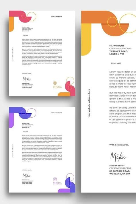 Document Header Design