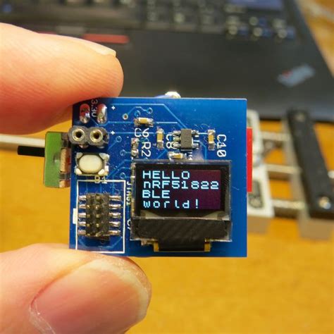 Tiny BLE Board With OLED Hackaday Io