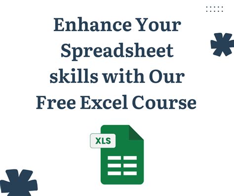 Enhance Your Excel Skills With Our Free Training Course Professional