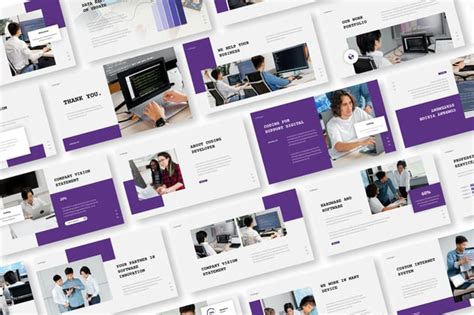 Coding Powerpoint Presentation Template Incl Code And Information Envato