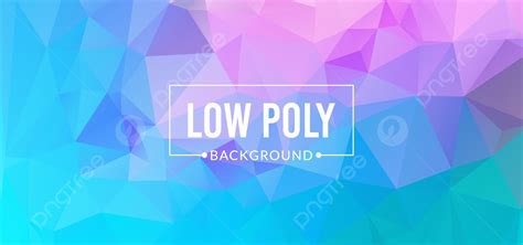 화려한 그라데이션 모양 파란색과 분홍색 낮은 폴리 배경 추상 삼각형 배경 폴리 낮은 폴리 배경 효과 배경 일러스트 및 사진 무료 다운로드 Pngtree