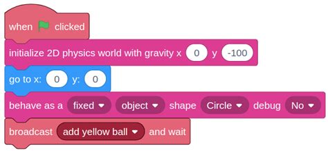 set rotation axis in 2d physics creaticode scratch