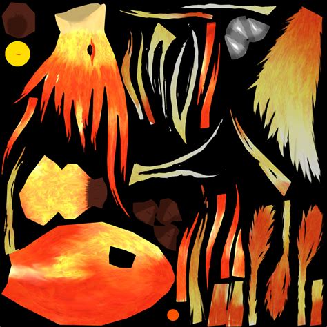 Anime Phoenix 3d Model By Ryanmaicol