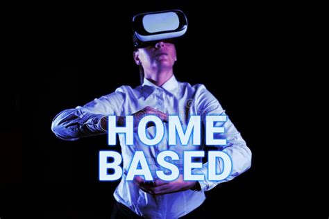 Hand Writing Sign Home Based Concept Meaning Banking Transactions Are Performed Directly By