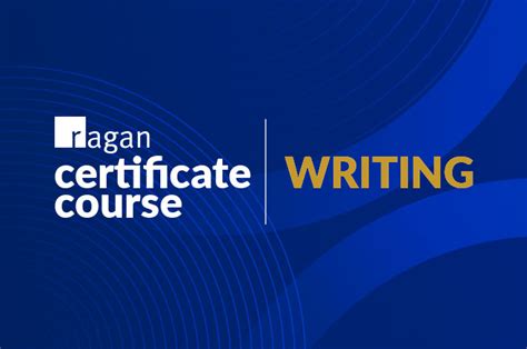 Writing Certificate Course Ragan Communications