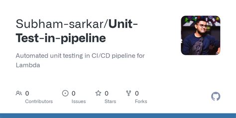 GitHub Subham Sarkar Unit Test In Pipeline Automated Unit Testing In CI CD Pipeline For Lambda