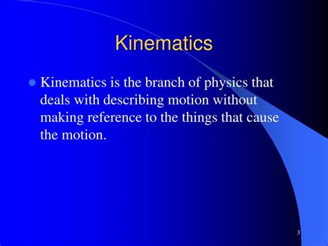 PPT Introduction To Kinematics PowerPoint Presentation Free Download ID 6353803