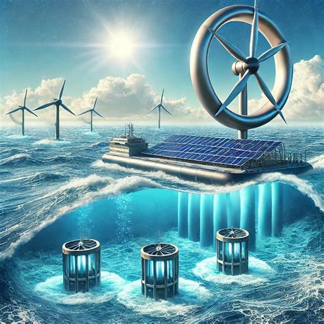 차세대 친환경 해양 에너지원 파력과 조력 발전의 혁신
