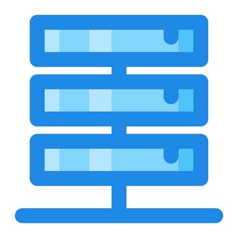 Database Storage Generic Color Lineal Color Icon