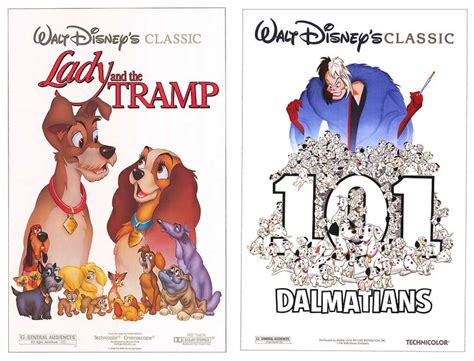 Lady And The Tramp And 101 Dalmatians By Ronsonic On Deviantart