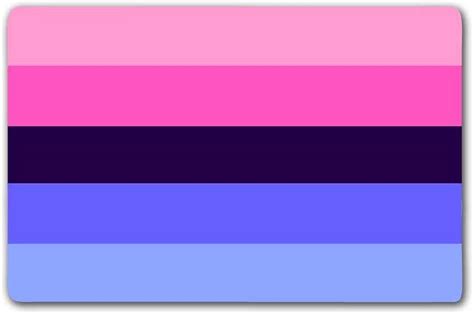 Omnisexual Pride Omni Symbol In Matching Pride Flag