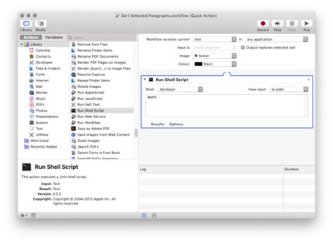 Alphabetically Sort Any Text In MacOS Qreativbox