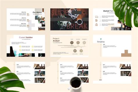 Blocking Presentation Template TMint