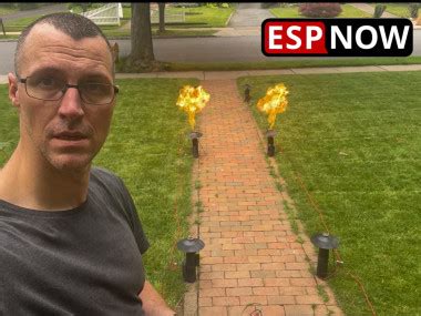 Programming Propane Espnow And Fire Shooting Walkway Lights
