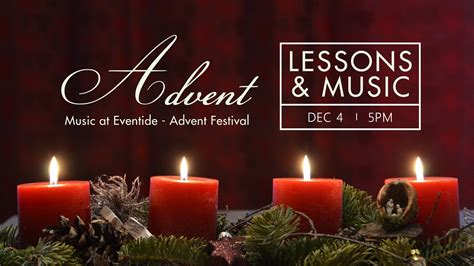 Advent Lessons And Carols St Francis Episcopal Church Potomac