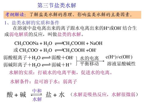 第七单元3盐类的水解word文档在线阅读与下载无忧文档