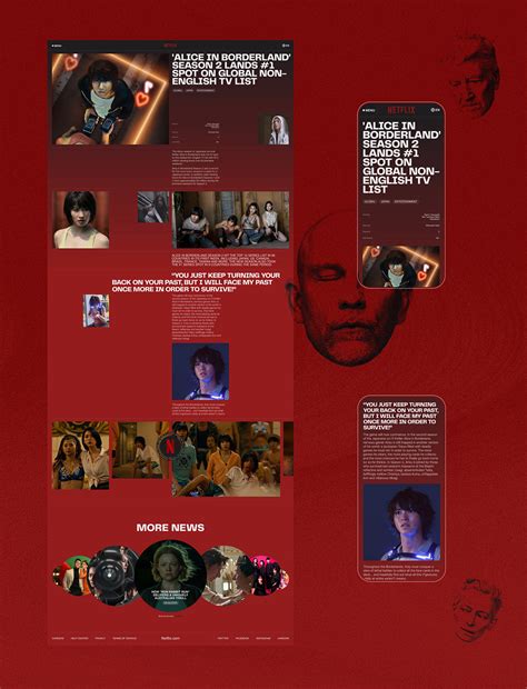 Netflix Redesign Behance