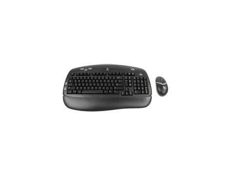 Logitech Ex100 Black Cordless Desktop