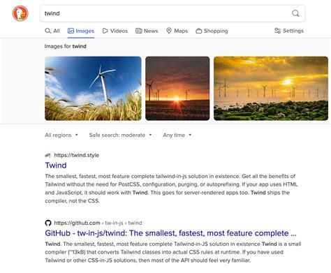 reference docs search not working on twind style