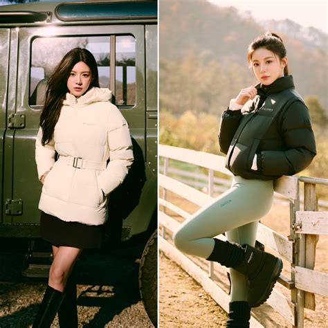 디스커버리 고윤정 패딩 정보 여성 크롭 숏패딩 구스다운 화보 네이버 블로그