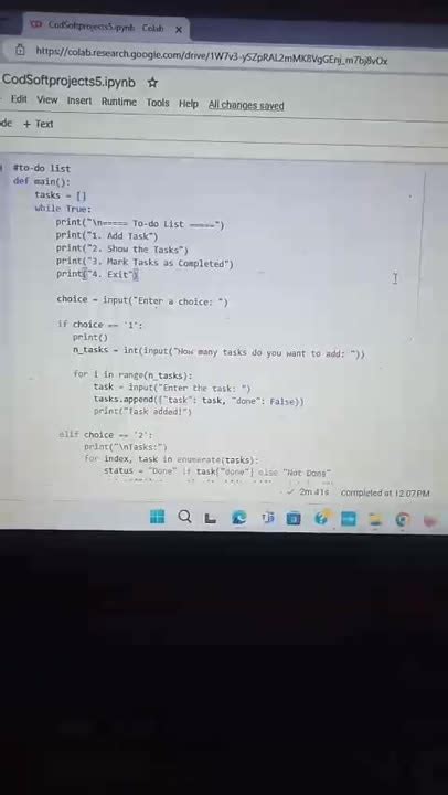 Video Completed A To Do List Application Using Python Yogasmita