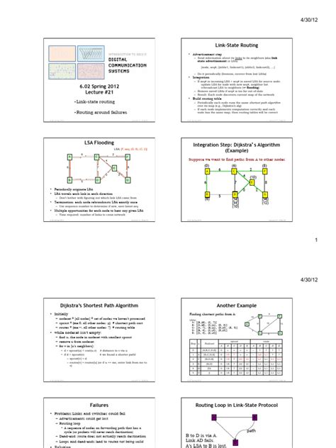 L21 Slides Pdf Routing Network Layer Protocols
