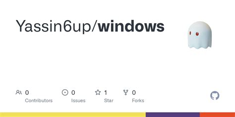 GitHub Yassin Up Windows