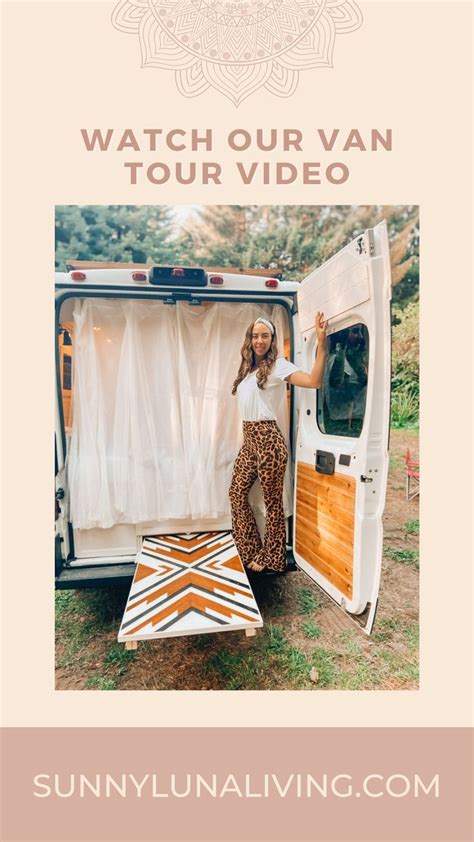 Take A Peek Inside Our Van We Live In Van Life Van Cheap Chairs