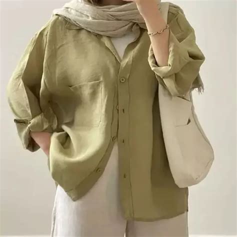 خرید و قیمت شومیز زنانه جنس لنین شانتون قد 70 سایز 36 تا 56 بدون ابرفت