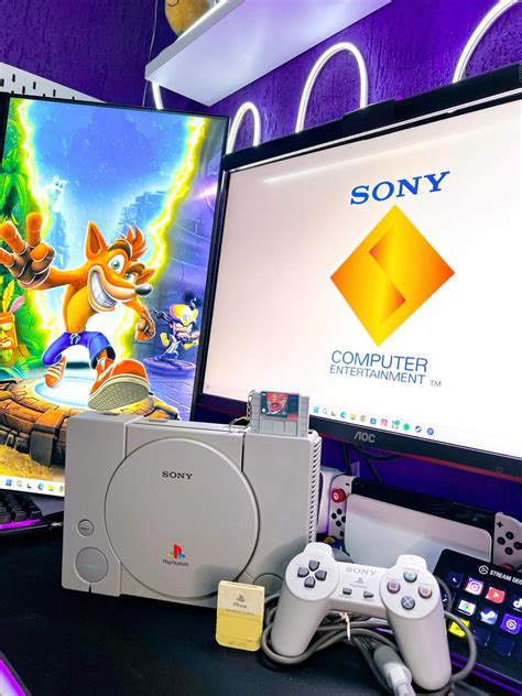 PlayStation 1 Fat na coleção pura nostalgia 💙🎮 playstation
