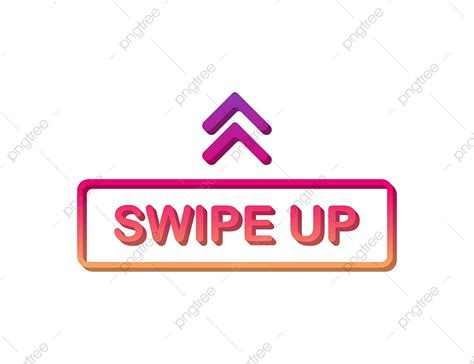 Swipe Up Vector Hd Png Images Swipe Up Icon Isolated On Background For Stories Design Design
