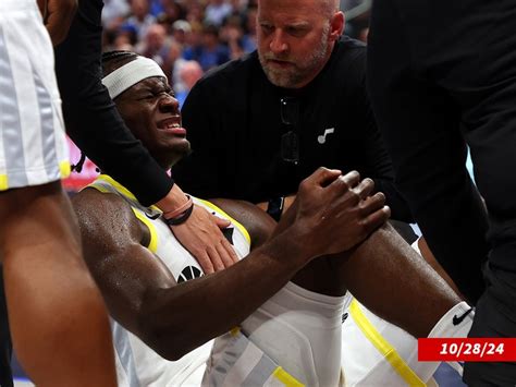 Utah Jazzs Taylor Hendricks Gruesomely Breaks Leg During Game