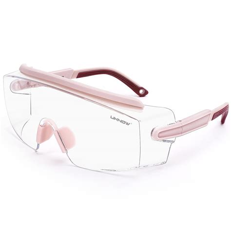 Uknow Safety Goggles Over Glasses Anti Fog Safety Glasses With Clear