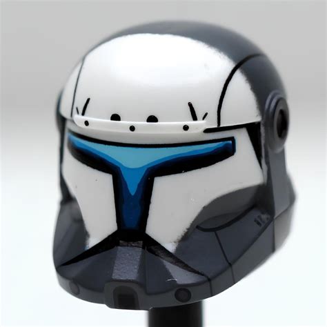 Lego Custom Star Wars Clone Army Customs Rcomm Scorch Helmet