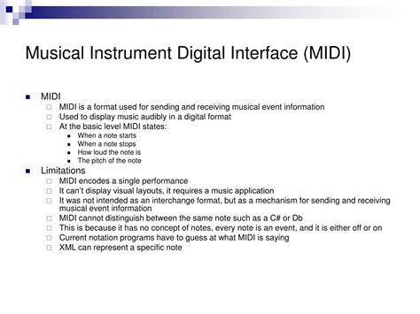 PPT XML Music Notation Encoding Standards MusicXML And MEI PowerPoint Presentation ID