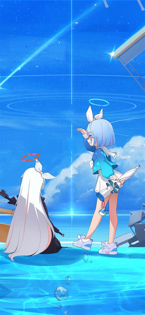 1125x2436 Arona And Plana Blue Archive Iphone XS Iphone 10 Iphone X HD