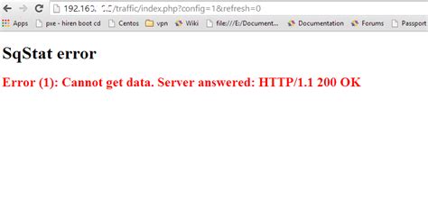 Error 1 Cannot Get Data Server Answered 1 1 200 OK SqStat