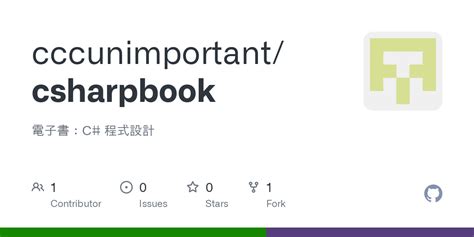 Github Cccunimportant Csharpbook C